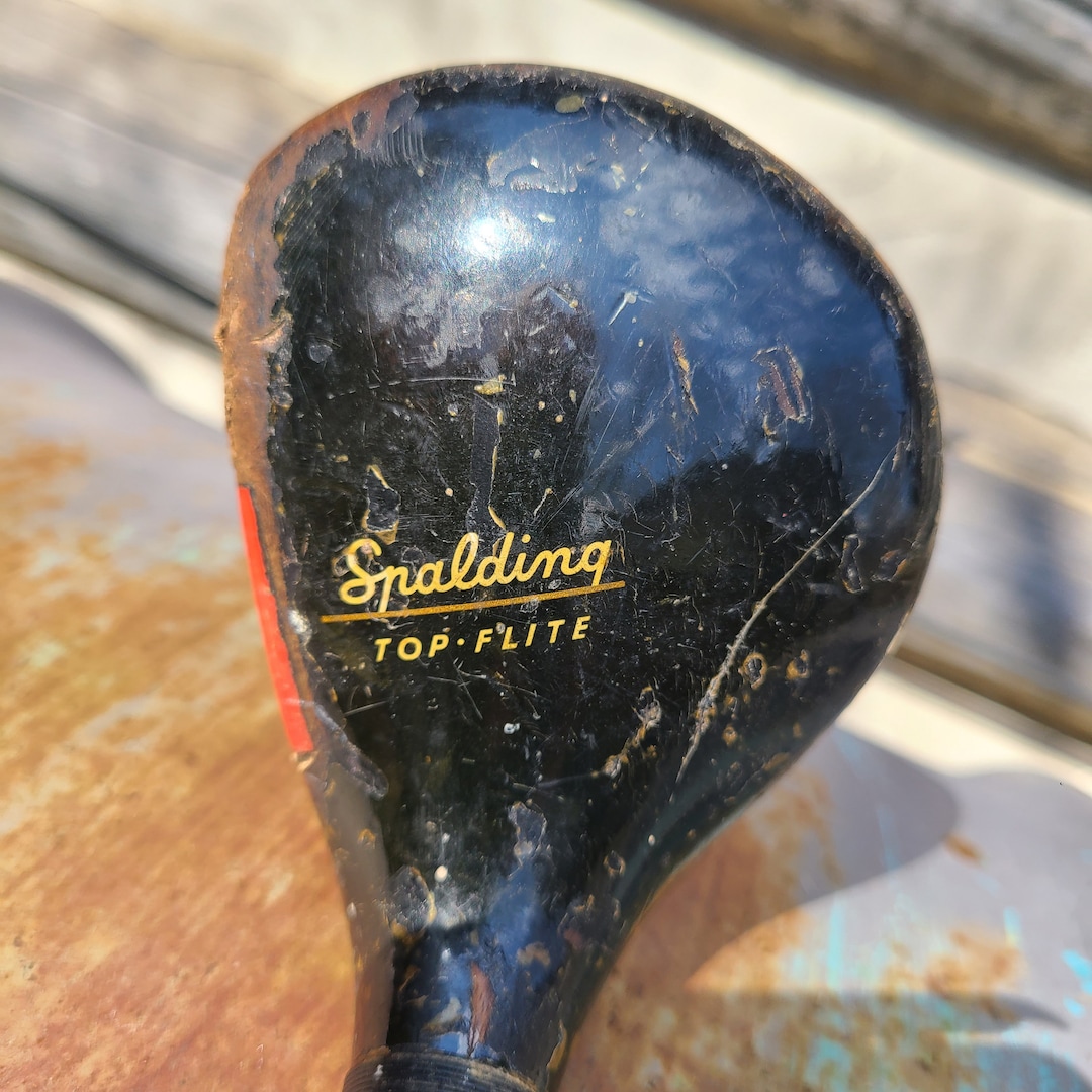 Spalding Top Flite 1 Driver/vintage/golf Club/wood/wooden/classic/retro ...