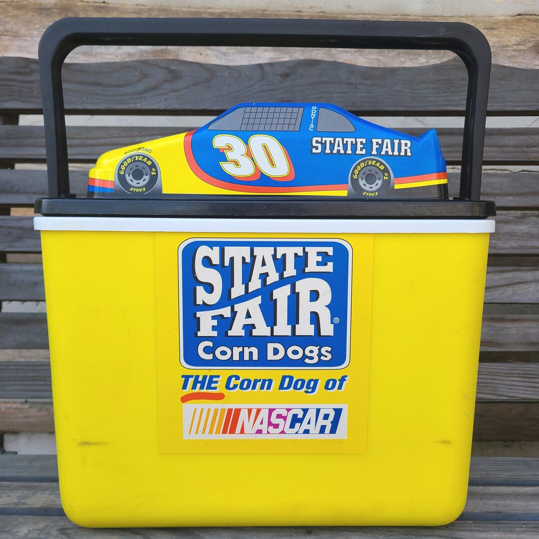 Rare NASCAR Merch/novelty Coolers/nascar State Fair Corn Dogs/30 ...