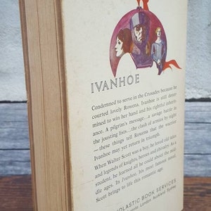 Ivanhoe, Sir Walter Scott, 1960s Paperback Copy Vintage/classic Books ...
