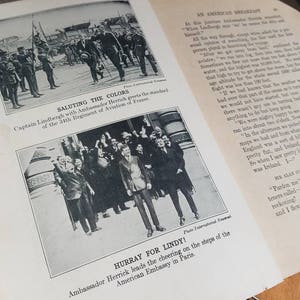 1920's Charles Lindbergh Vintage Books, 1928, Boy's Story of Lindbergh ...