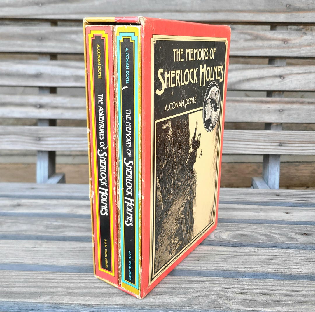 Sherlock Holmes Box Set/original 1894 Facsimile/c 1975 Printing/sidney ...