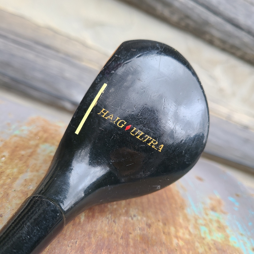 Haig Ultra 3 Wood/wooden Gold Club/vintage Golf Clubs/wood/walter Hagen ...
