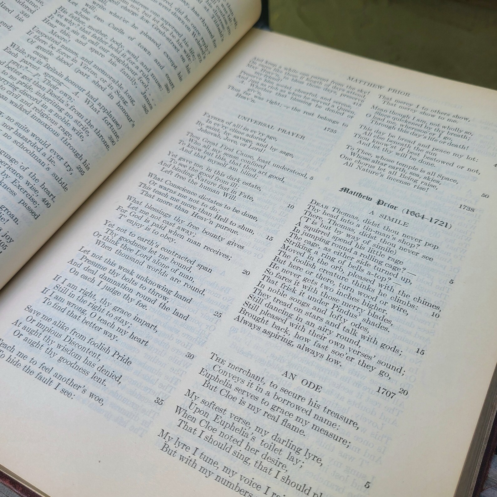 Antique British Literature Book/large/anthology/old/1920s/red/gold ...