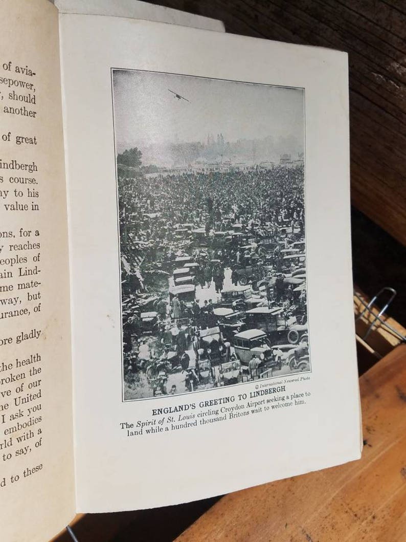 1920's Charles Lindbergh Vintage Books 1928 Boy's - Etsy