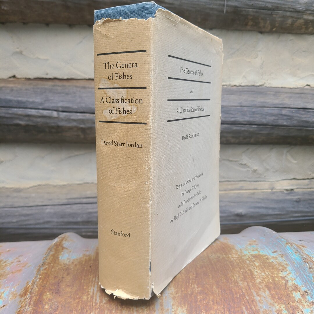1963/genera of Fishes/classification of Fishes/vintage Zoology Books ...