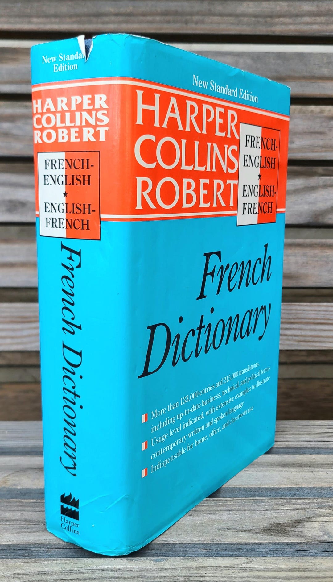French English Dictionary/1993/harper Collins Robert/new Standard ...