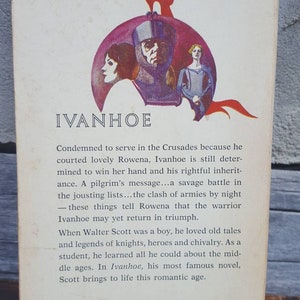 Ivanhoe, Sir Walter Scott, 1960s Paperback Copy ~~ Vintage/classic ...