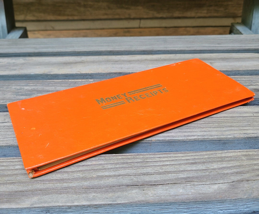 Vintage Money Receipts Book/1940s/1950s/1960s/springfield/receipt Book ...