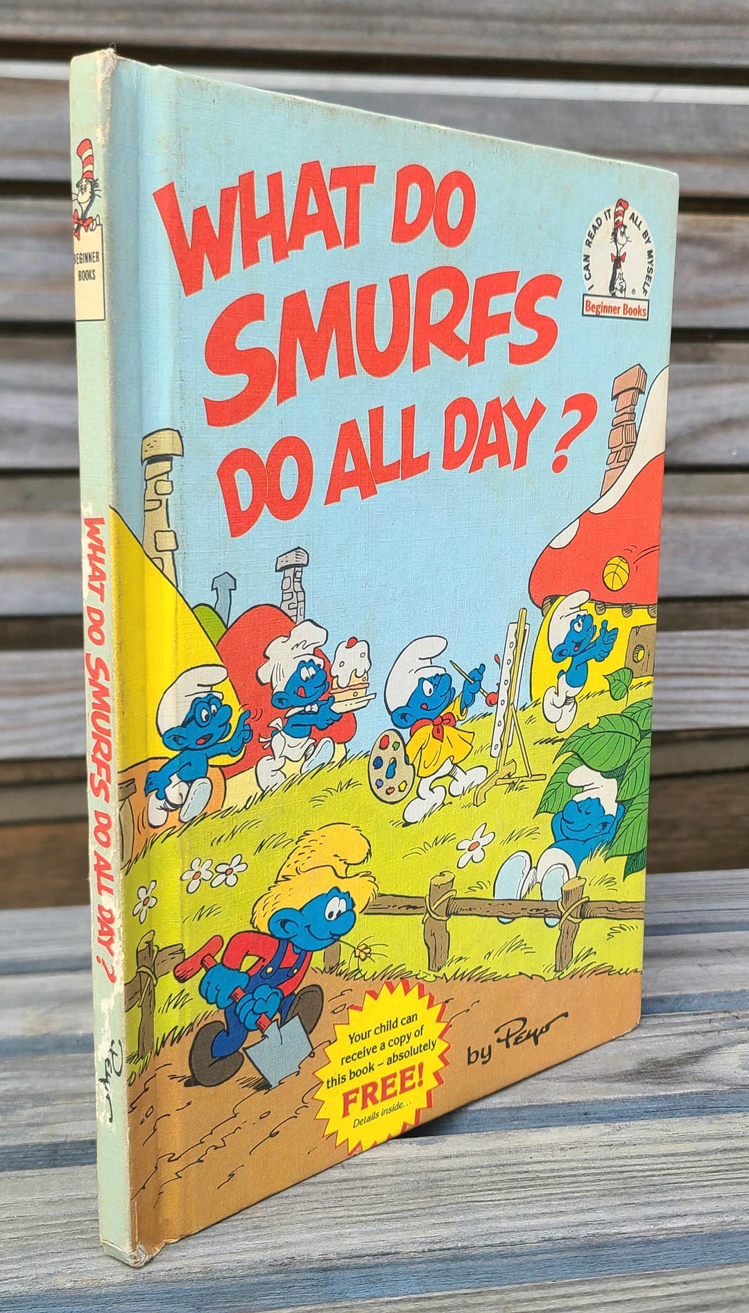 1983 What Do Smurfs Do All Day?/1980s Vintage Children's Books/kids ...