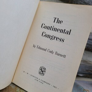 The Continental Congress/1700s/american History Books/vintage ...