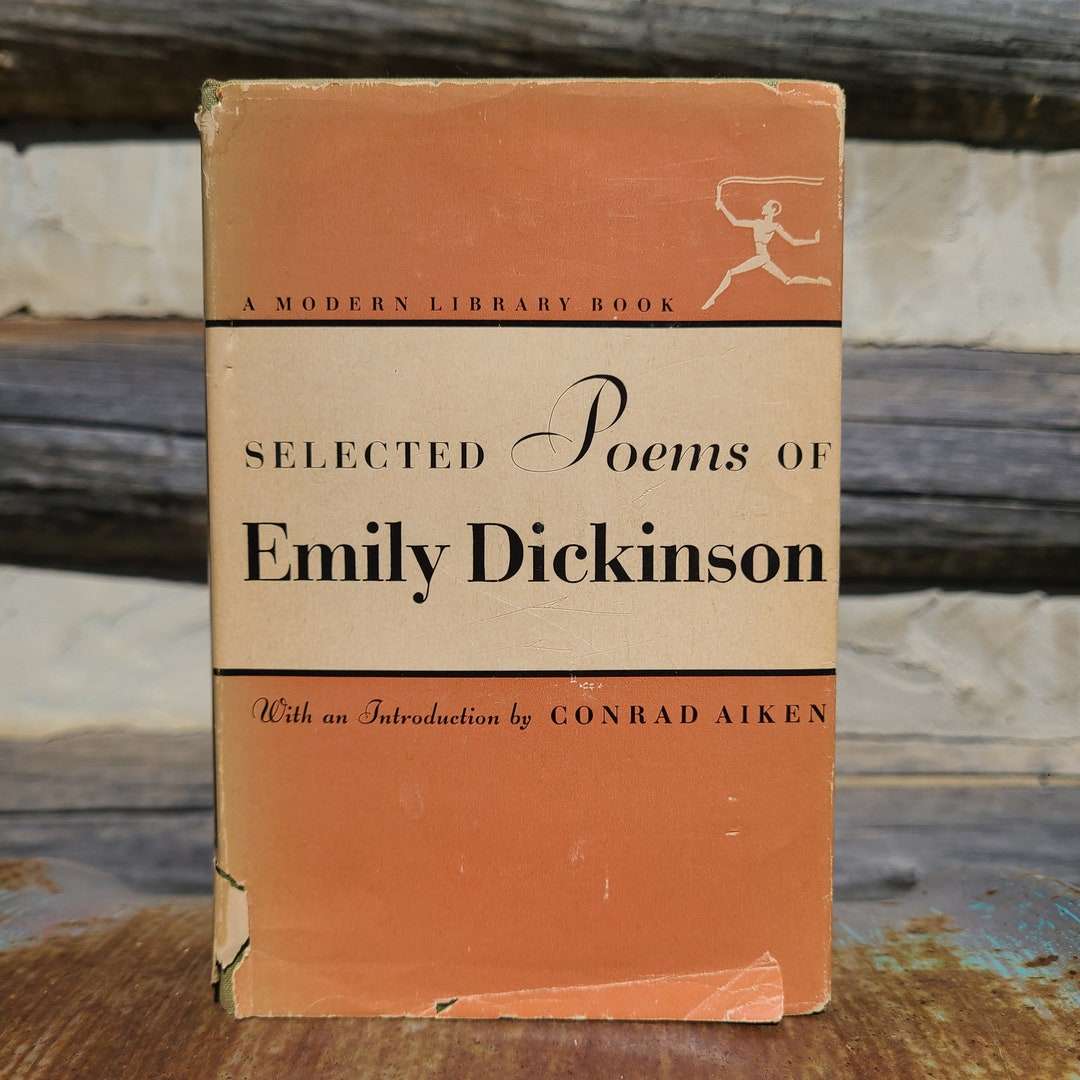Selected Poems of Emily Dickinson/modern Library/hardcover/1960's ...