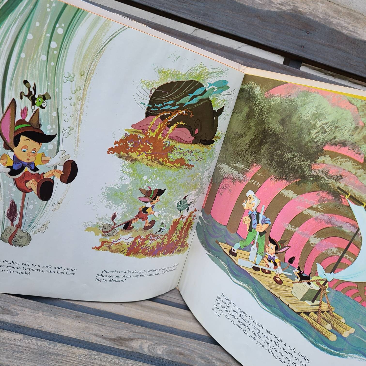 Pinocchio Monstro Sneeze