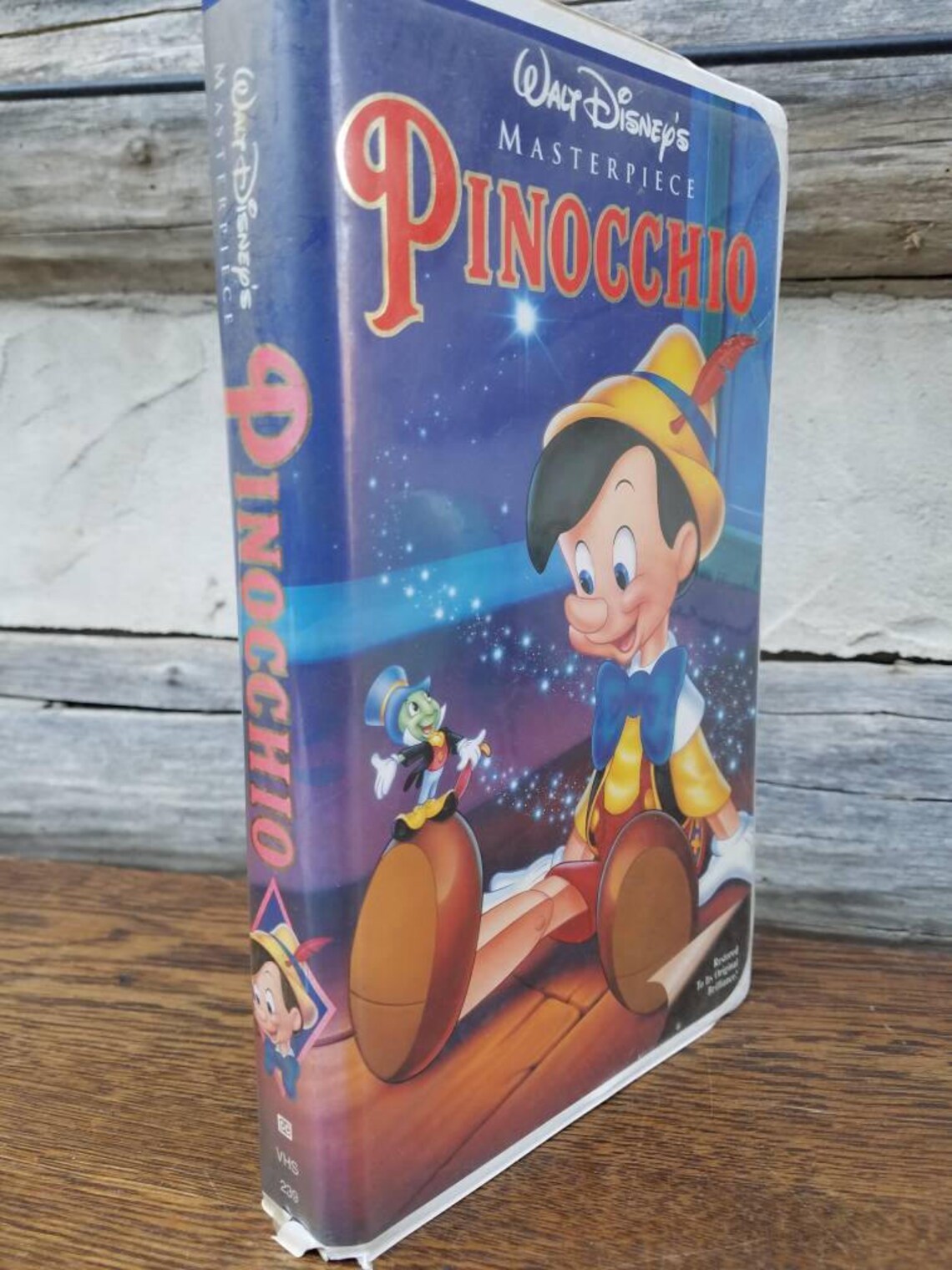 Pinocchio Disney VHS Tape Classic Movie Disney Movies/Walt | Etsy