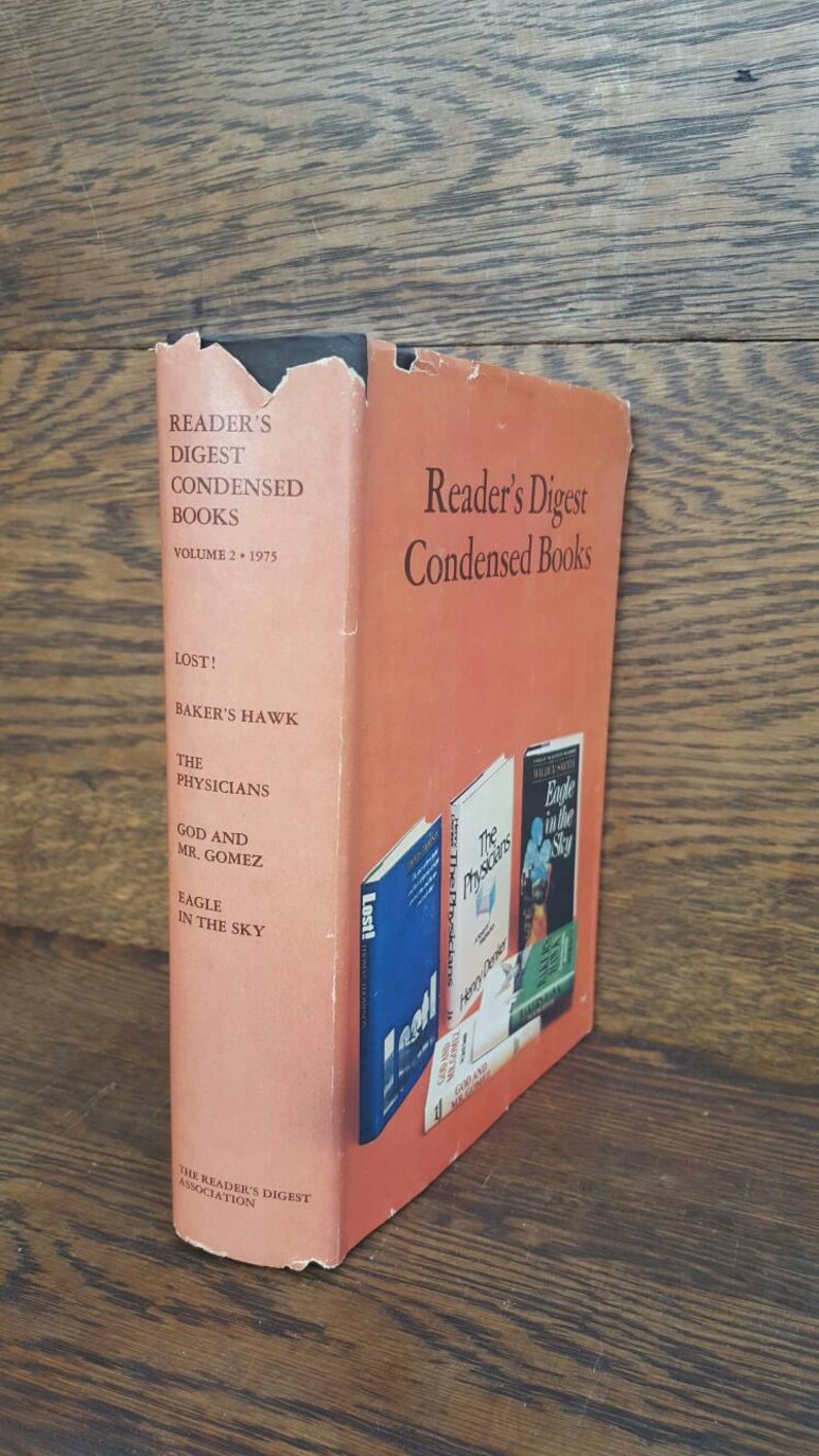 1975 Reader's Digest Condensed Books -- 1970's/ Vintage/illustrated/vol ...