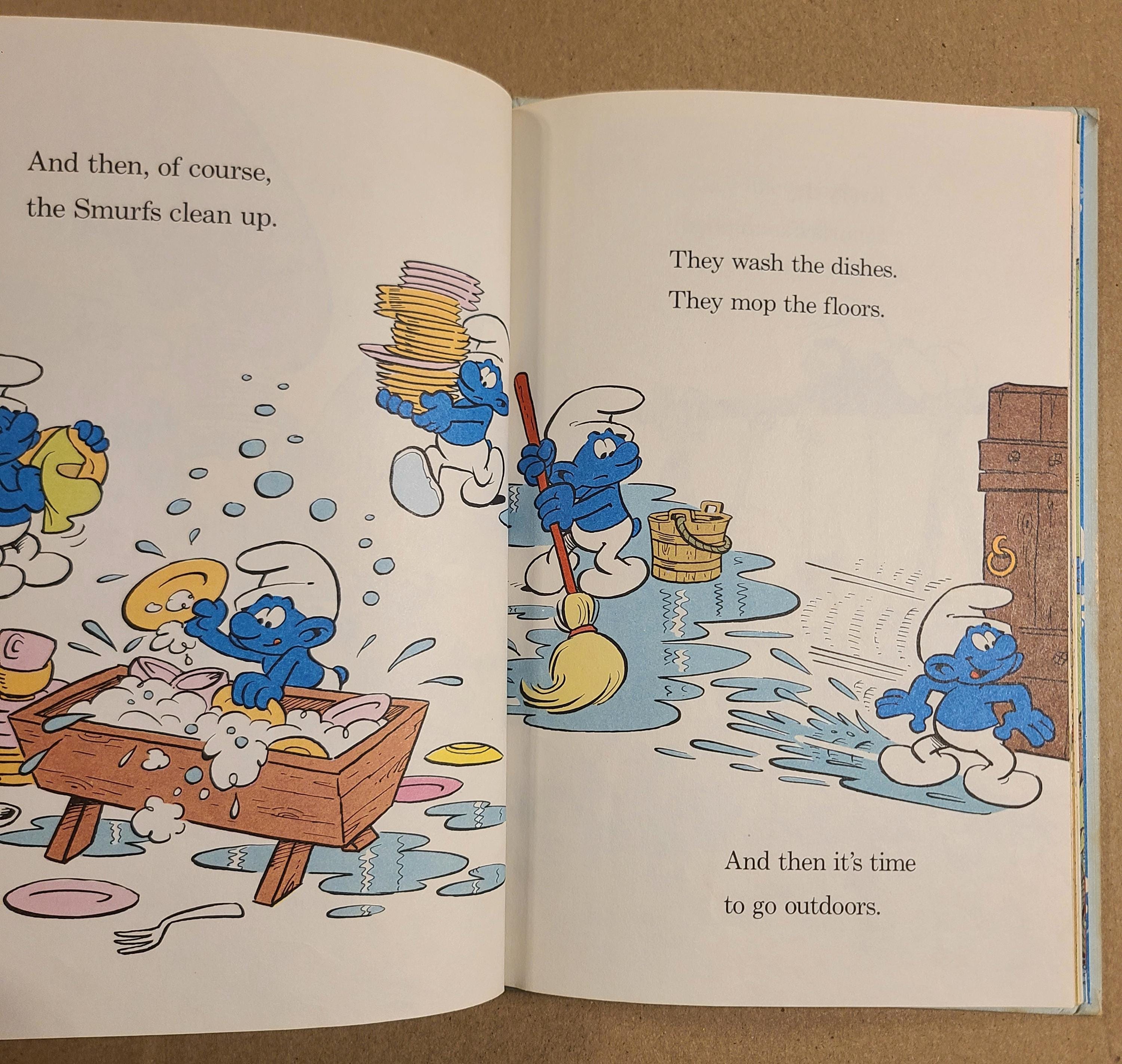 1983 What Do Smurfs Do All Day?/1980s Vintage Children's Books/kids ...