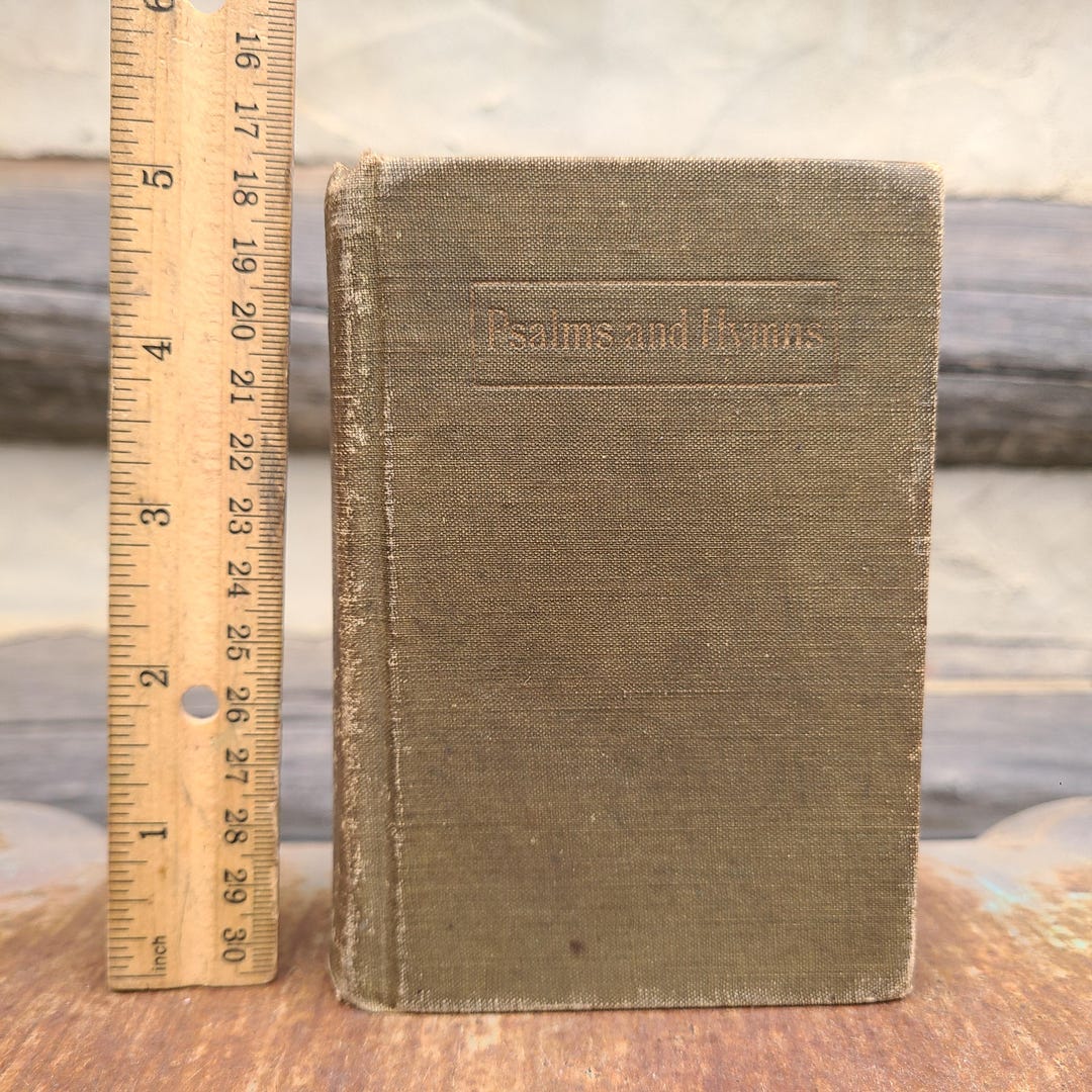 C. 1901/new Psalms and Hymns/antique Hymnals/vintage Hymnals/songs ...