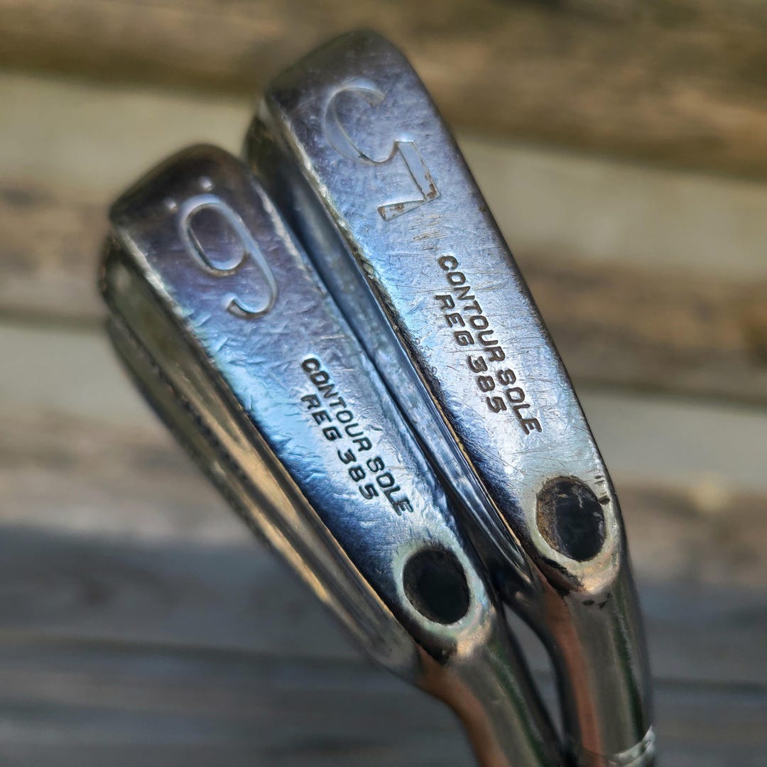 Haig Ultra 5 & 6 Irons- Walter Hagen- Vintage Golf Clubs- Rh Regular ...