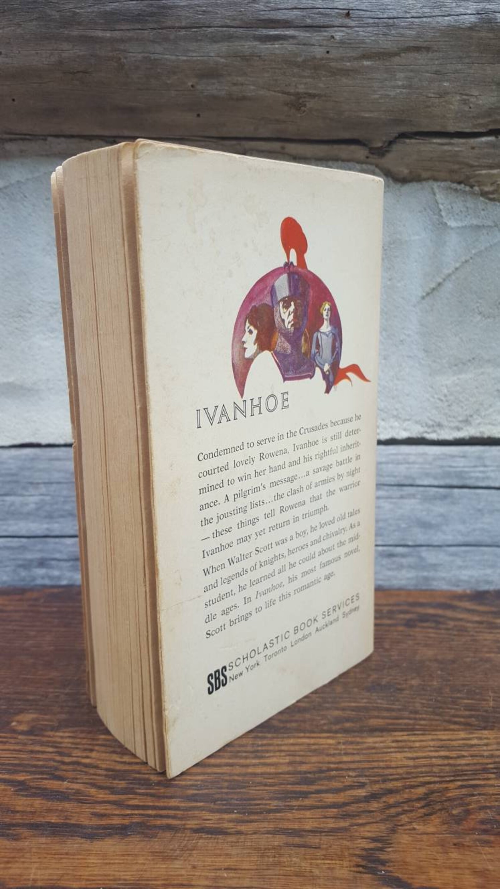 Ivanhoe Sir Walter Scott 1960s Paperback Copy - Etsy