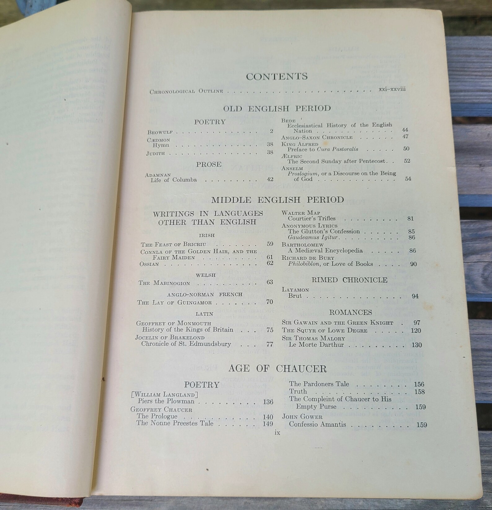 Antique British Literature Book/large/anthology/old/1920s/red/gold ...