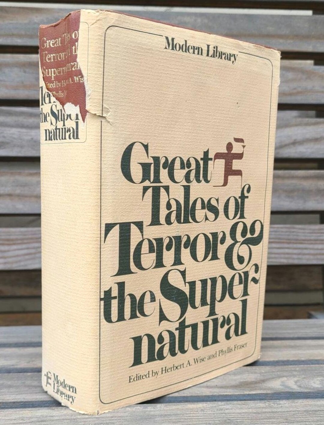 Vintage Horror Book/great Tales of Terror, Supernatural/fiction ...