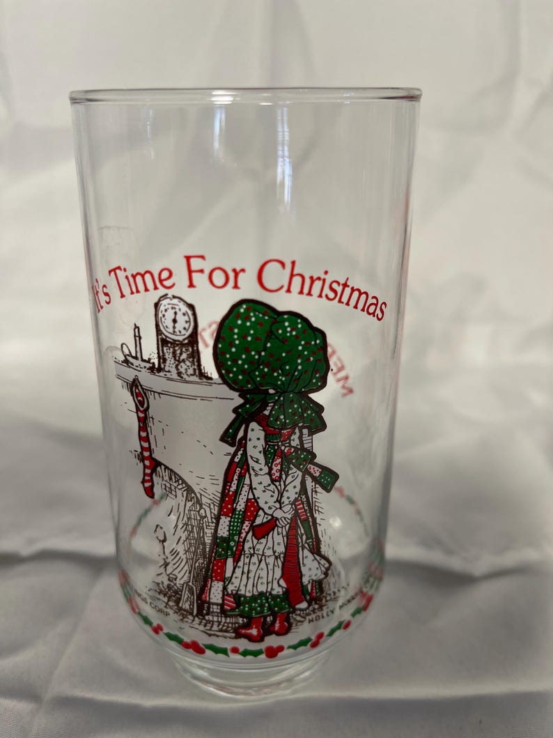 Vintage 1977 Holly Hobbie Coca-cola Christmas Glasses, 10 Glasses, 3 ...