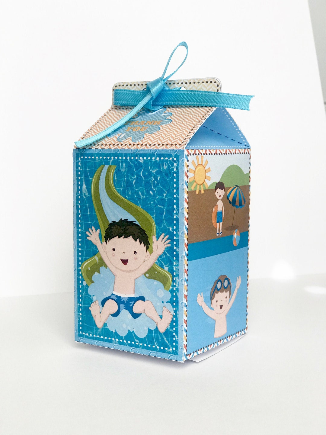 Boy Pool Party Boxes | Summer Party Favors | Beach Party Supplies ...