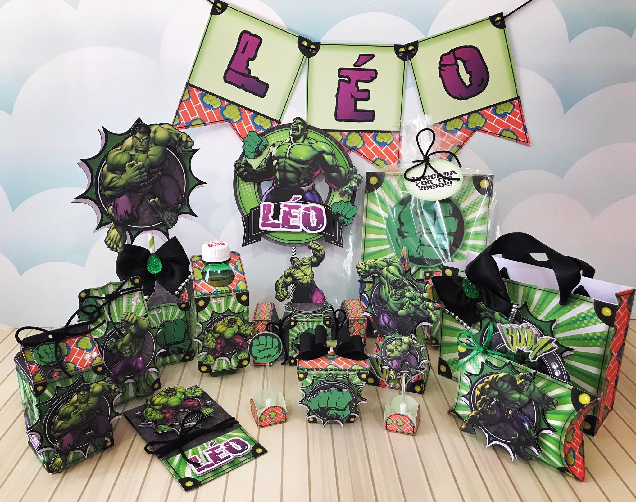 Hulk Party Favors Boxes Hulk Birthday Decoration Baby - Etsy