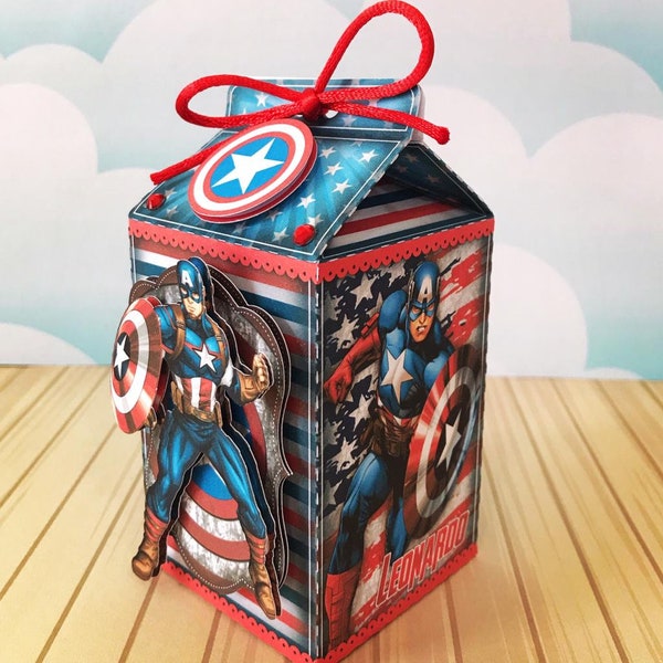 Captain America Goodie Bags - Etsy