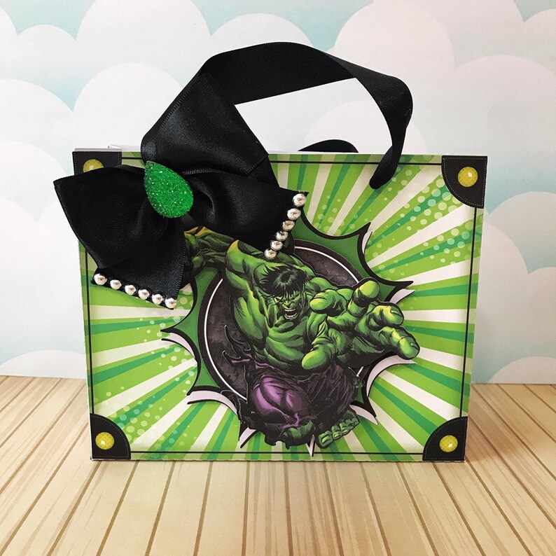 Hulk Party Favors Boxes Hulk Birthday Decoration Baby - Etsy