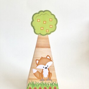 Fox Party Favor Box, Woodland Animals Party Supplies Bags, Decor ...