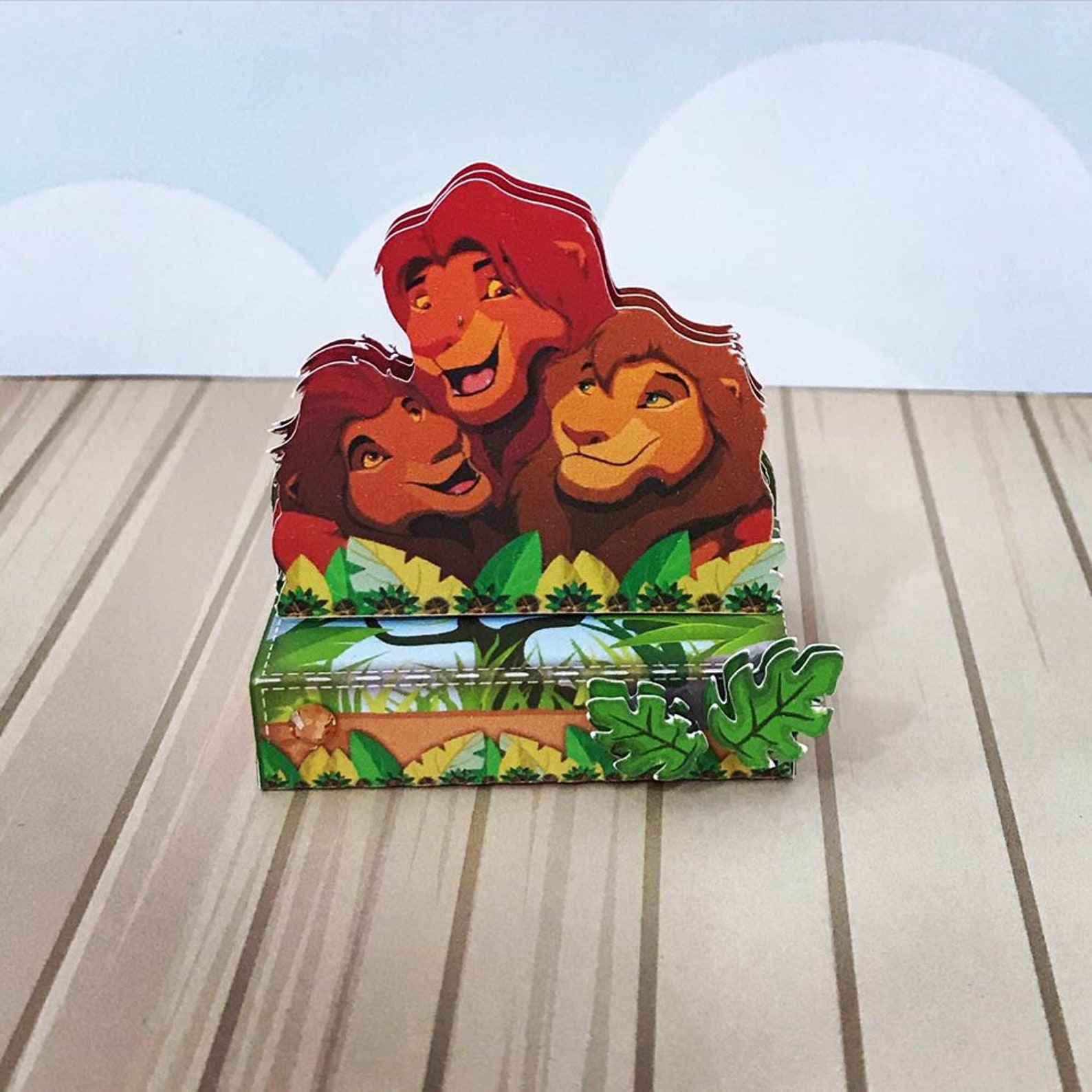 Lion King Party Favors Boxes Personalized Birthday - Etsy