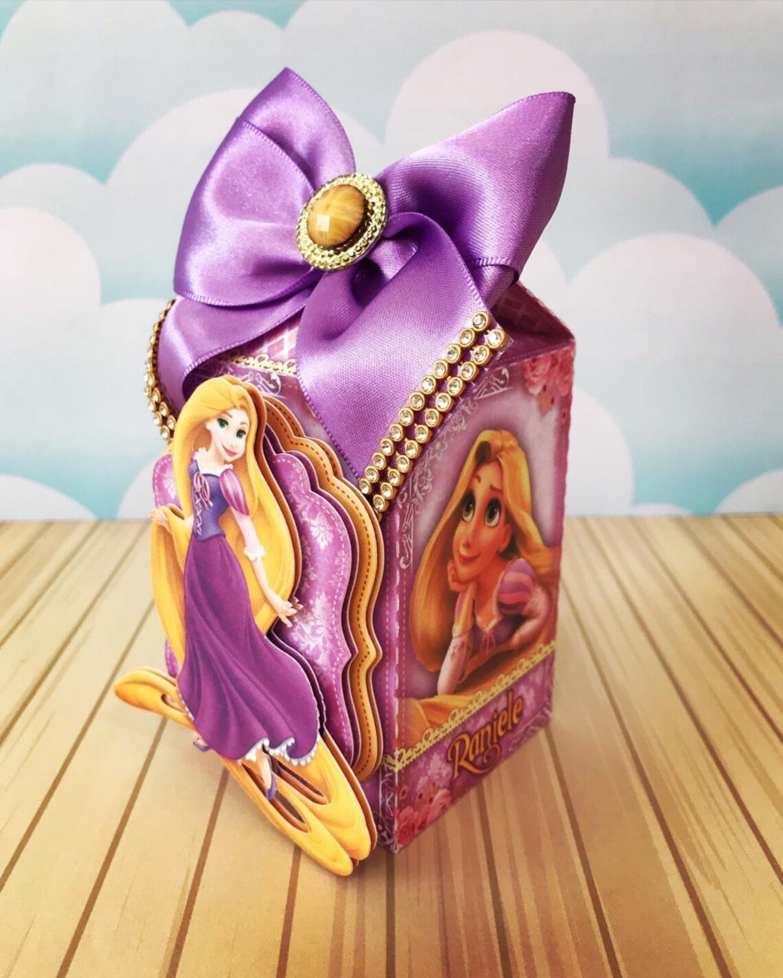 Rapunzel Party Favors Boxes Personalized Tangled Birthday - Etsy