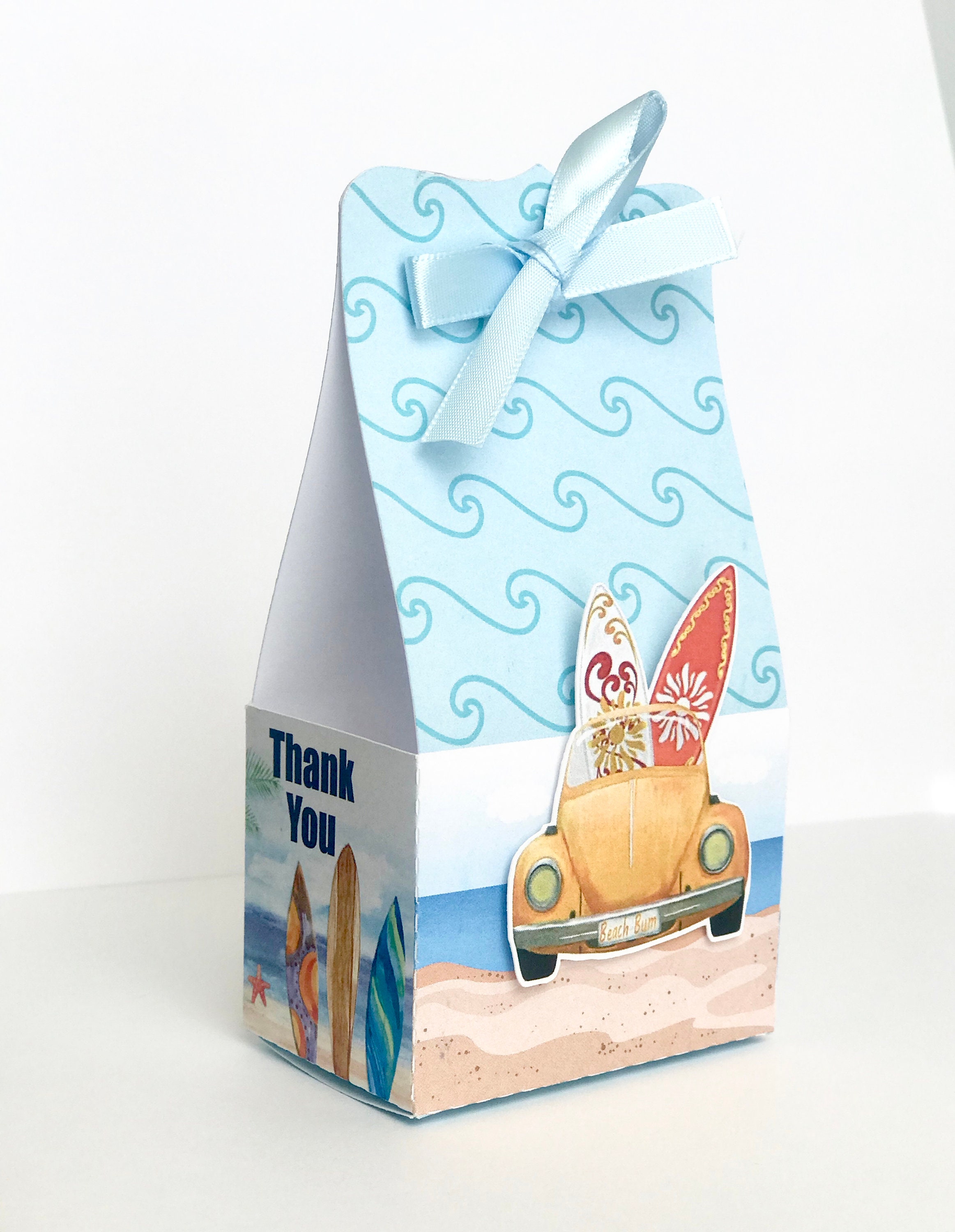 Surf Party Favor Surfer Party Box Beach Party Supplies | Etsy