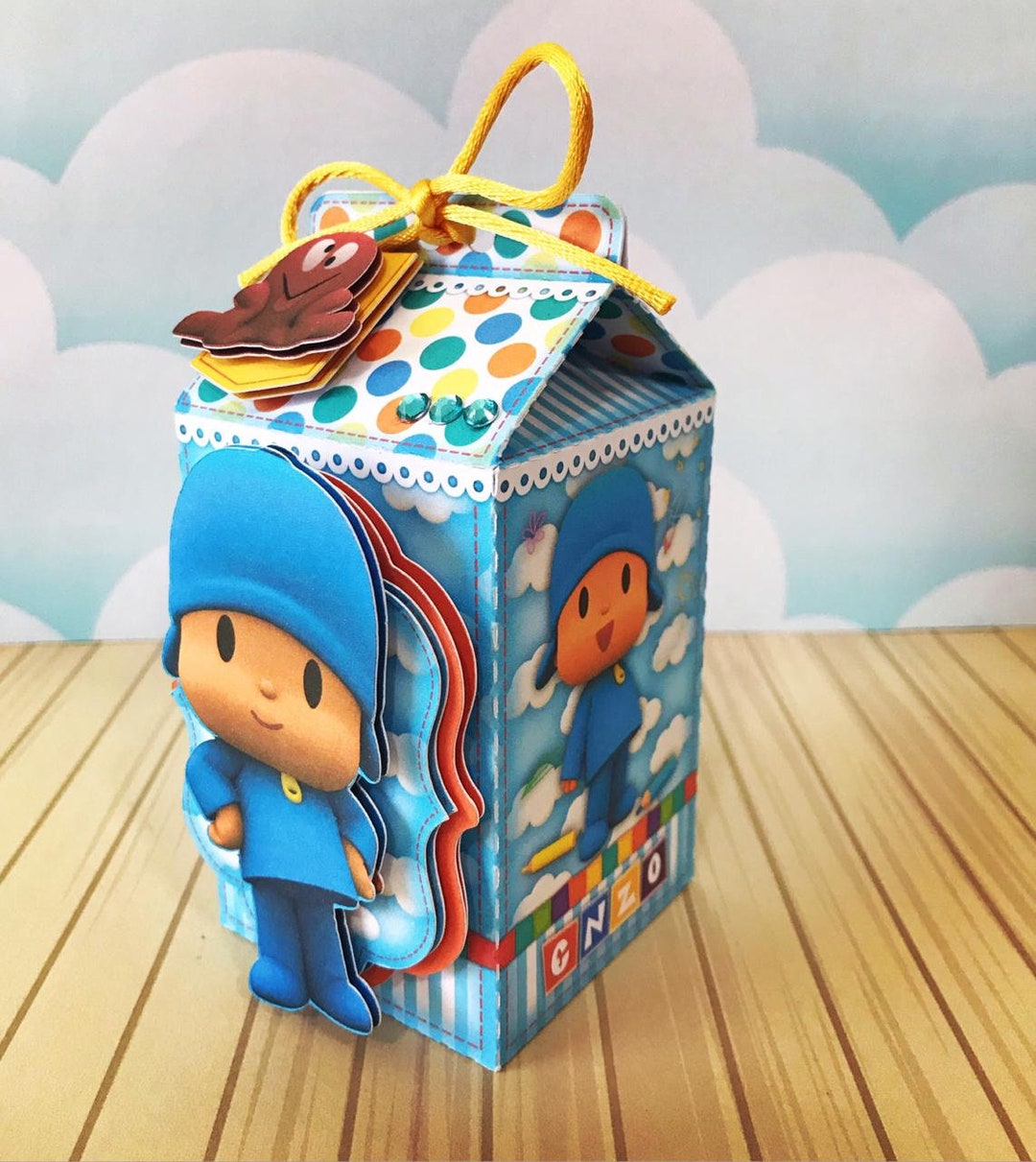 Pocoyo Birthday Party Decoration, Boys Favor Boxes, Party Supplies ...