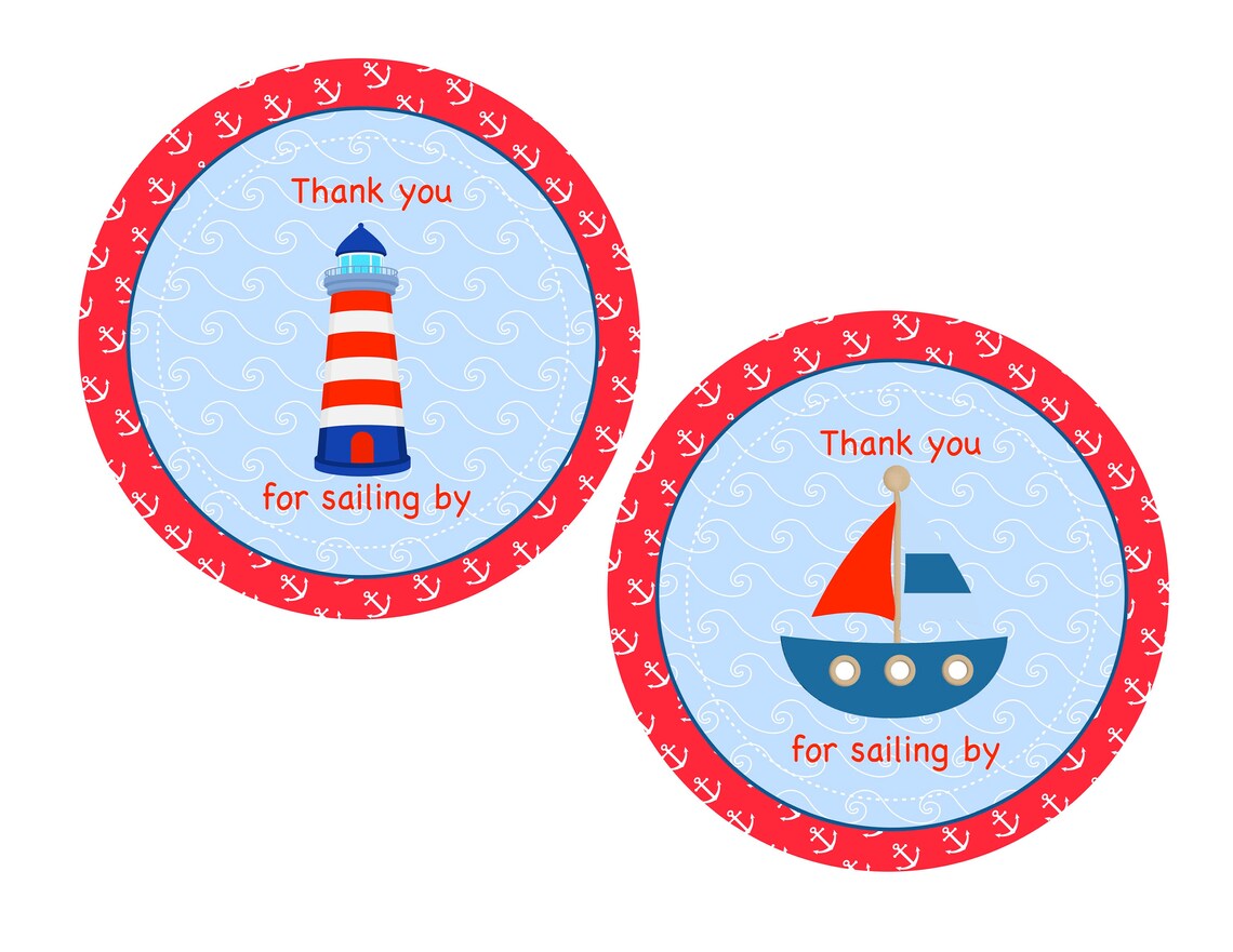Sailor Favor Boxes Nautical Favor Boxes Sailor Party | Etsy