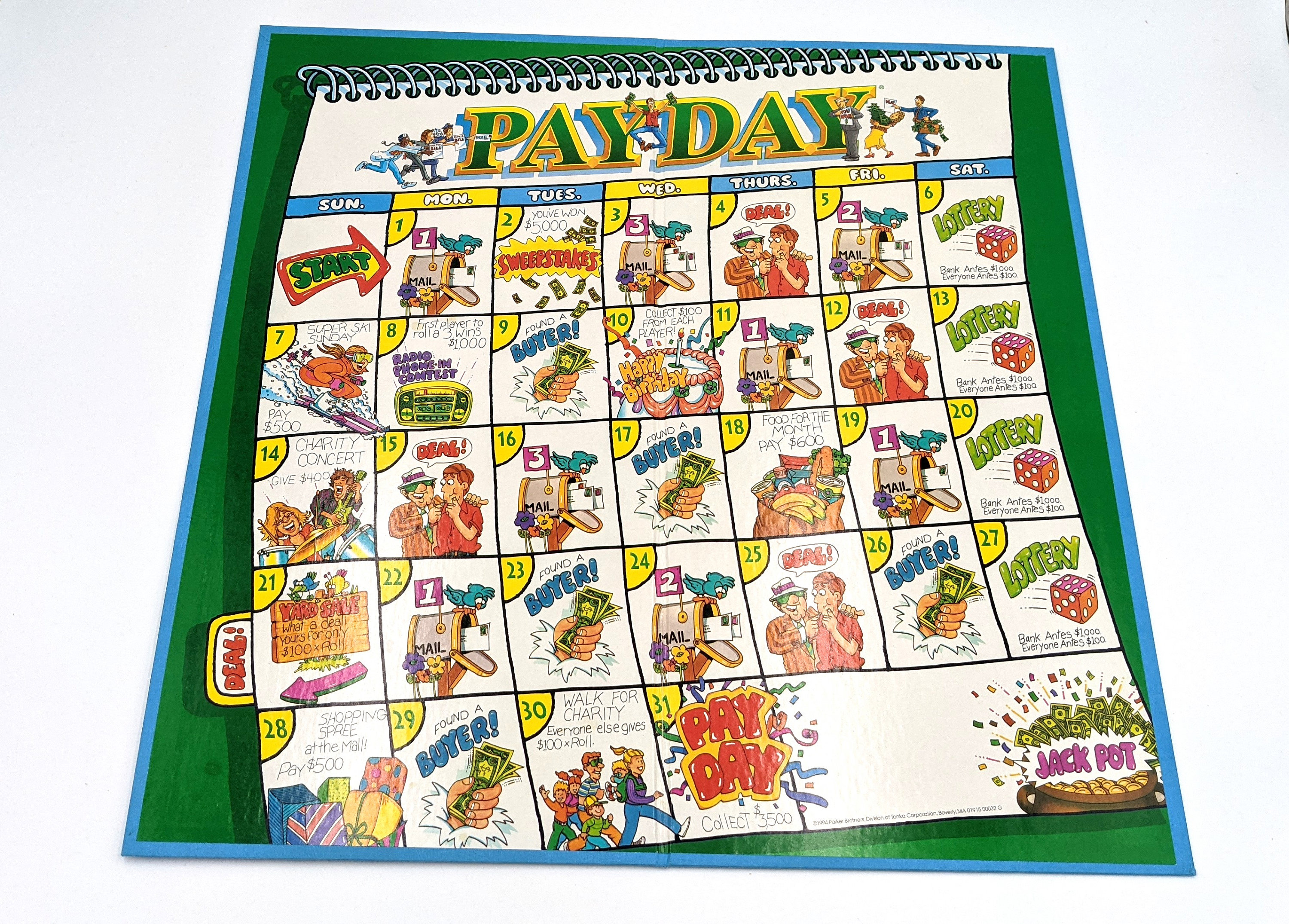 VTG GAME Payday by Parker Brothers Board Game FIRE financial | Etsy