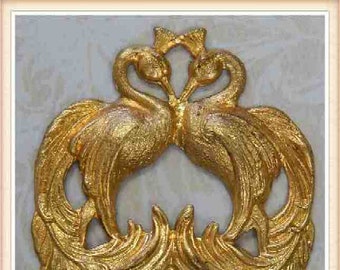 Brass peacock | Etsy