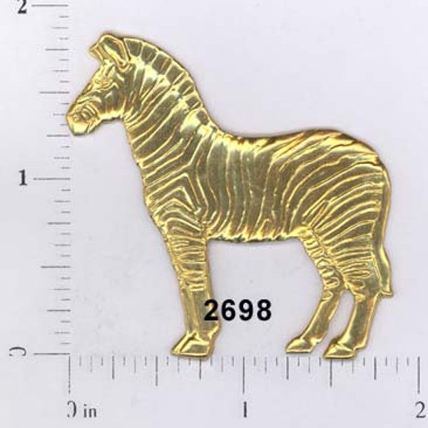 Brass Zebra - Etsy
