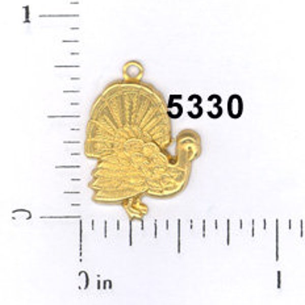 Brass Turkey - Etsy