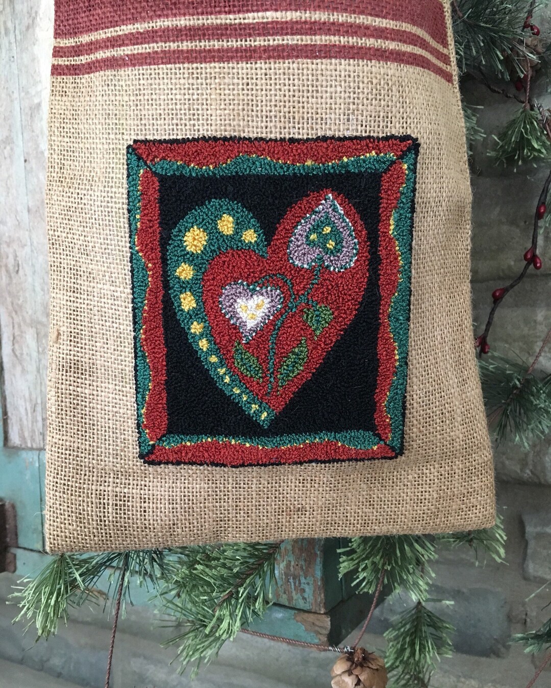 Valentines Bouquet #2 Punchneedle Pattern (PDF DOWNLOAD) - Etsy