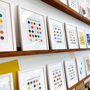 Detroit Color Palette Print - Etsy