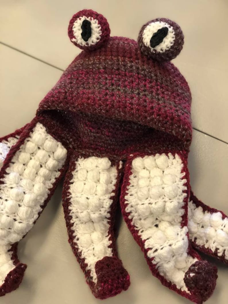 Octopus Hat Crochet Pattern - Etsy