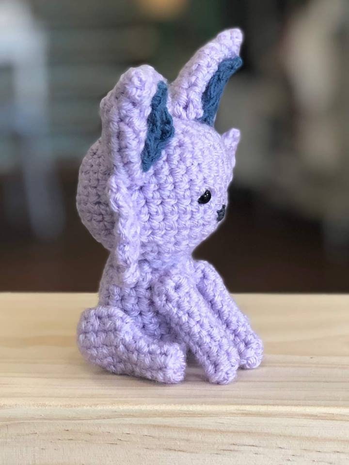 Espeon Crochet Pattern - Etsy