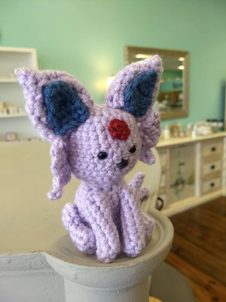 Espeon Crochet Pattern - Etsy