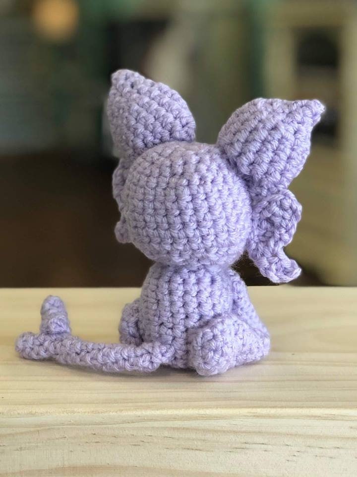 Espeon Crochet Pattern - Etsy