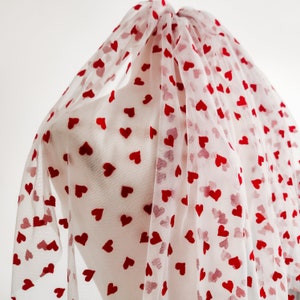 Queen of Hearts Wedding, Elopement or Bachelorette Veil - Etsy