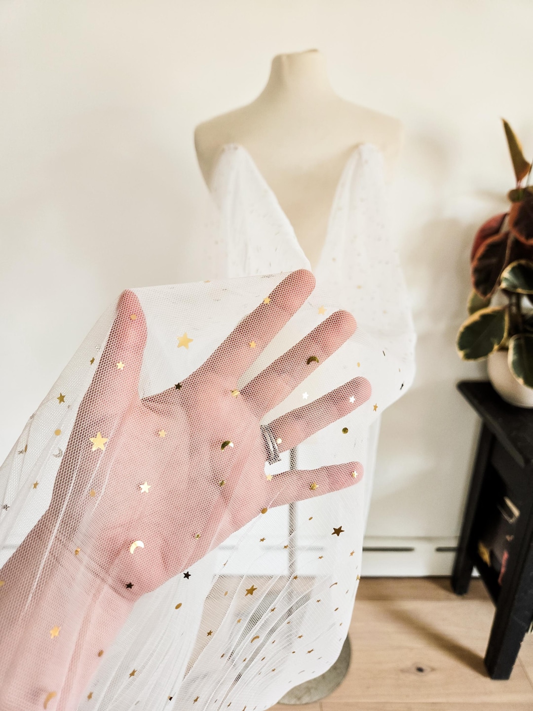 The White Nyx Celestial Wedding Cape - Etsy
