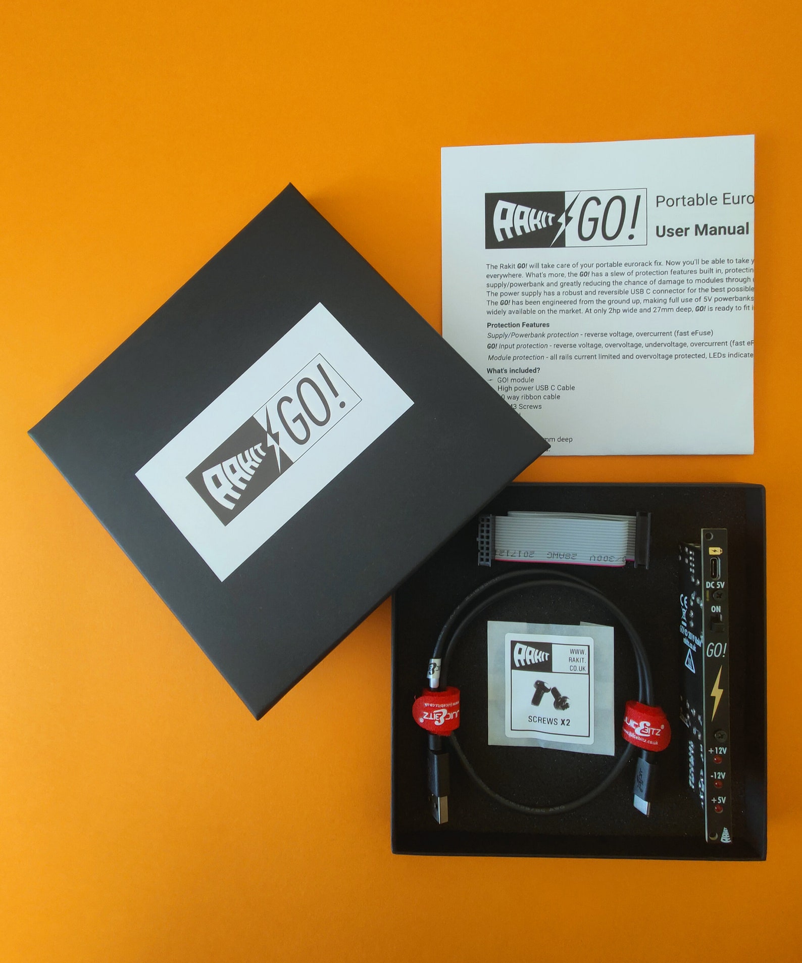 Rakit GO! Portable 2hp USB C Eurorack Power Supply - Etsy