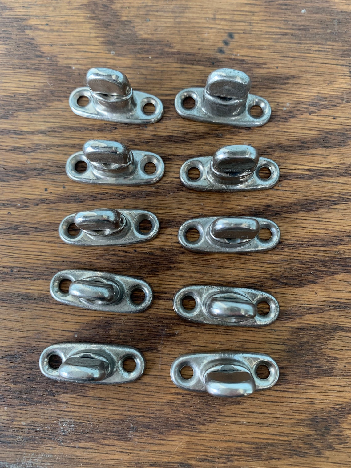 Turn Button Fasteners/two-hole Canvas Twist Fasteners/set of 10 - Etsy