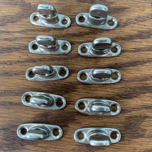 Turn Button Fasteners/two-hole Canvas Twist Fasteners/set of 10 - Etsy